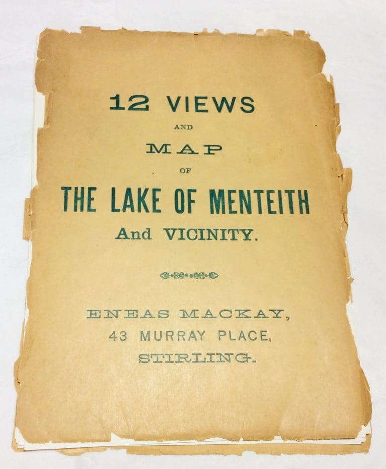 12 Views and map of The Lake of Menteith and Vicinity – Had We But ...